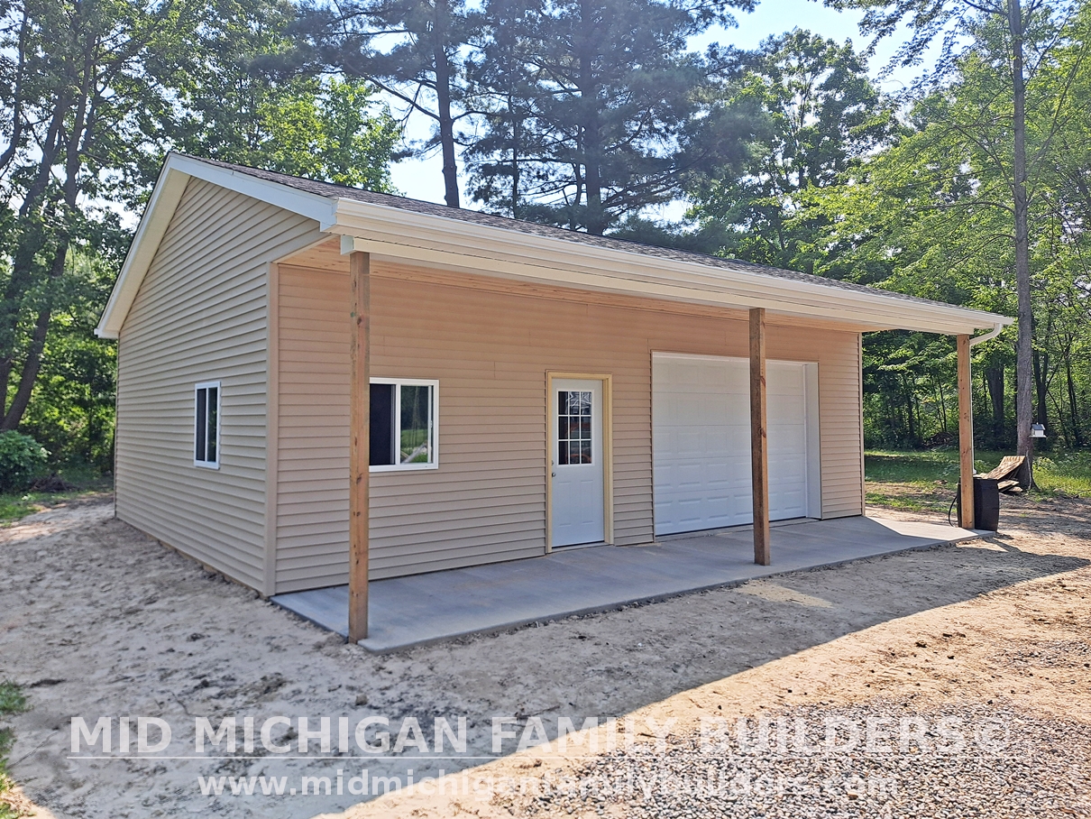 What A Beautiful New Pole Barn From Mid Michigan Family Builders ...